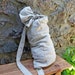 Medieval Backpack, Historical Linen Backpack, Medieval Sausage Bag ...