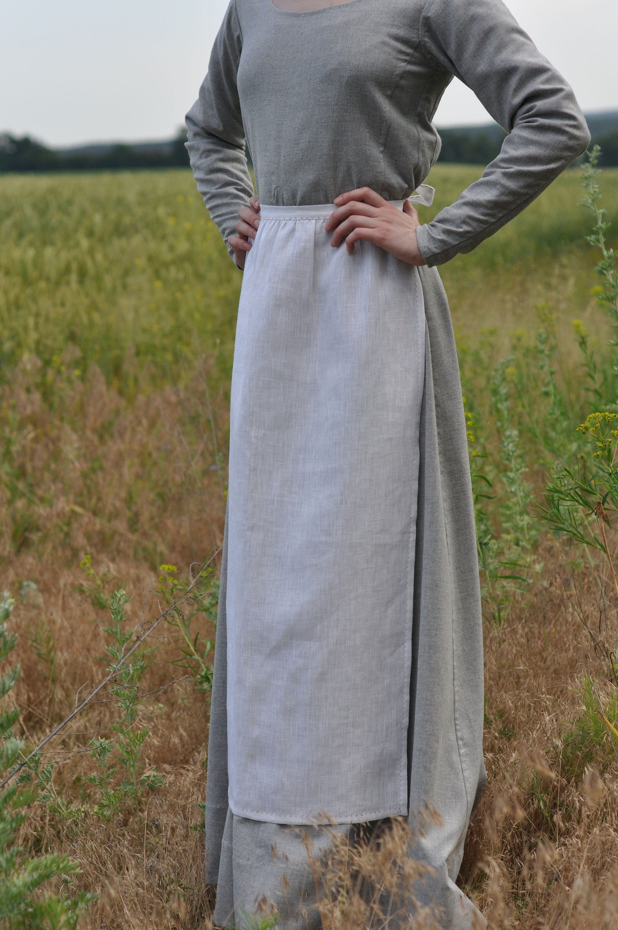 Medieval Linen Apron 13th 15th Century Apron Linen Apron - Etsy Australia