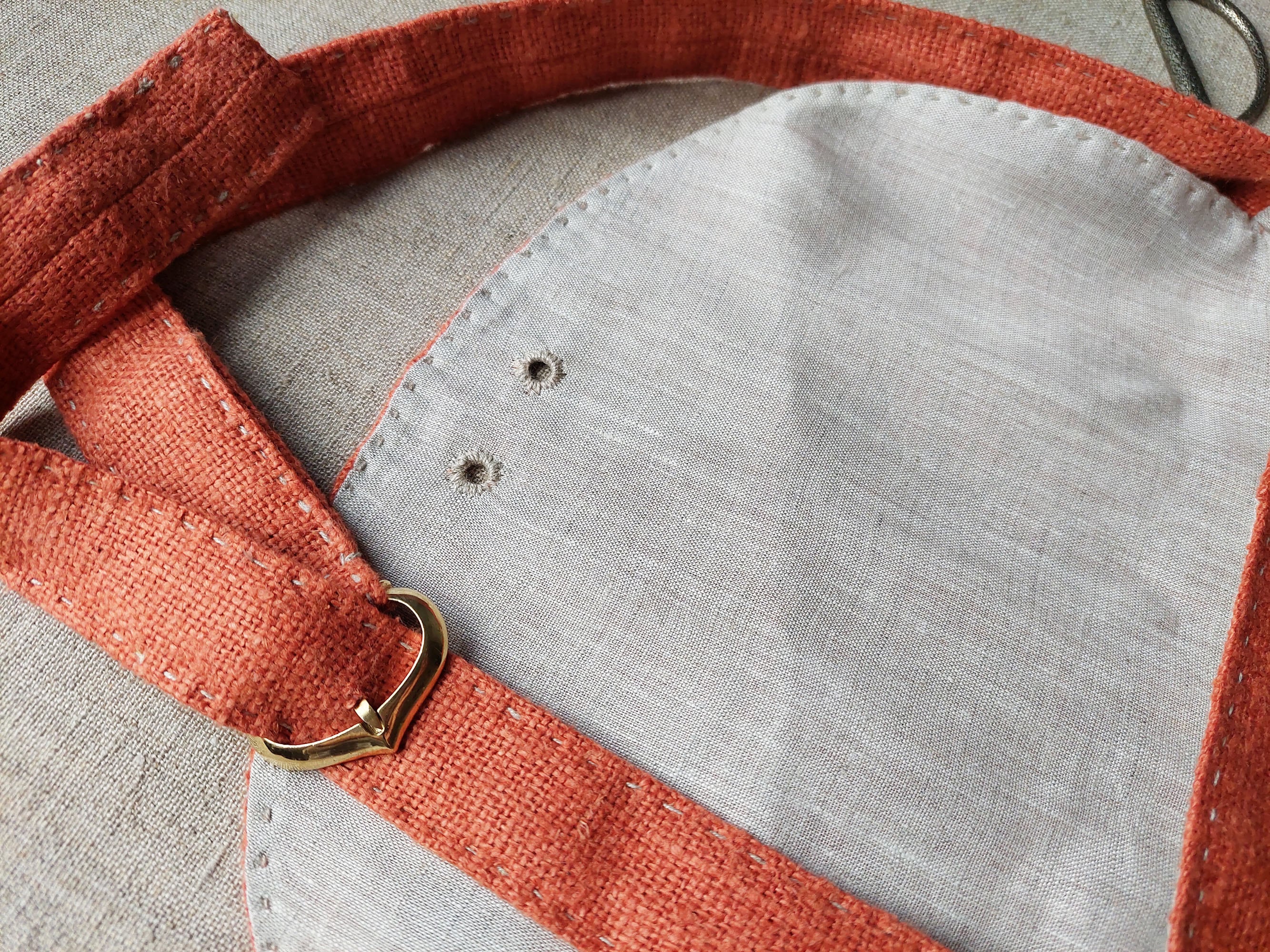 Medieval Linen Bag Pilgrim's Shoulder Bag Crossbody Bag | Etsy