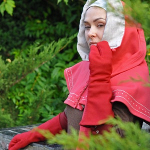 Medieval Mittens Medieval Gloves Wool Mittens Split - Etsy