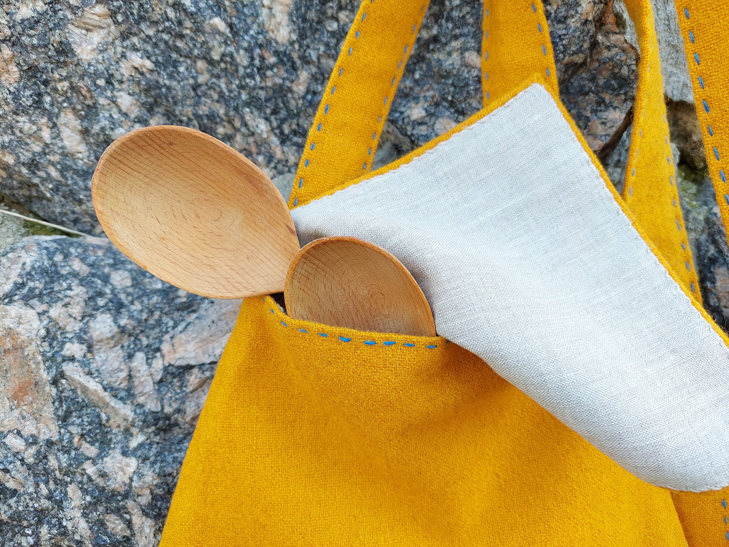 Medieval Bag Medieval Pilgrim Bag Stand With Ukraine Blue - Etsy