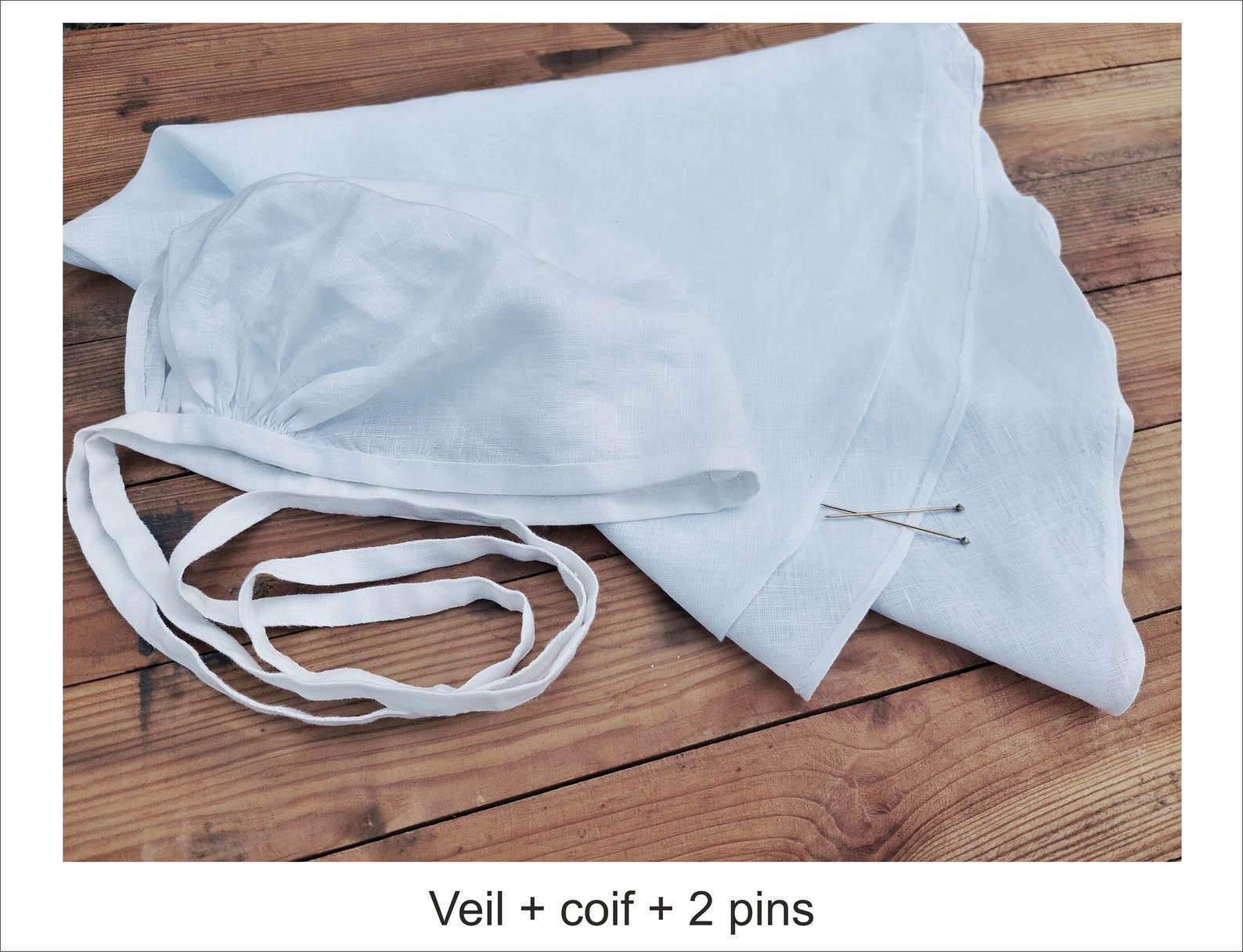 Medieval Veil Medieval Wimple Medieval Circular Veil Linen - Etsy