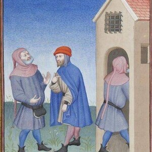 Medieval Chaperon, Medieval Hood, 14th Century Hat, Medieval Hat Men ...