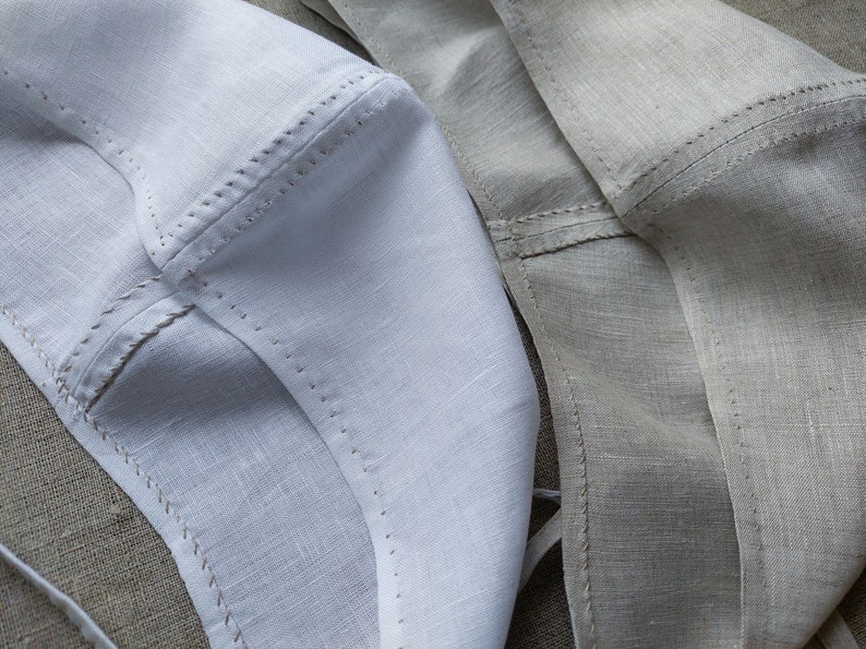 Medieval Linen Coif, 13th-15th Century Medieval Coif, Reenactment Cap ...