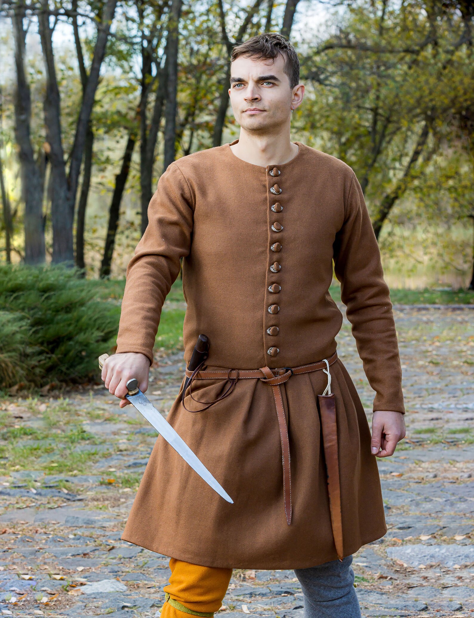 Men's Woolen Cotehardie or Kirtle for 14th 15th Century - Etsy