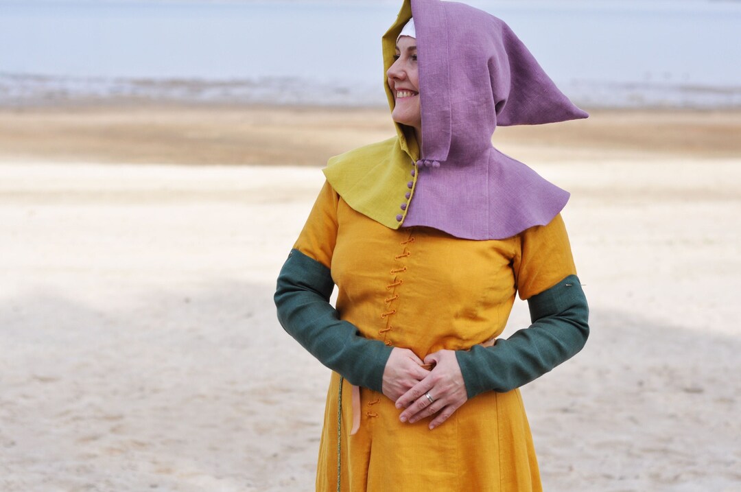 Medieval Sleeves, Separate Sleeves, Linen Sleeves, Medieval Accessories ...