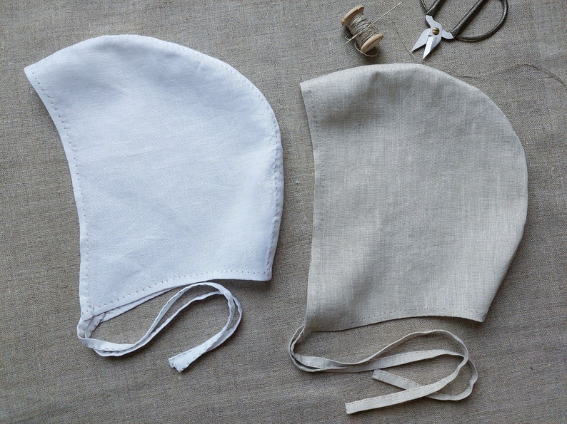 Medieval Linen Coif, 13th-15th Century Medieval Coif, Reenactment Cap ...