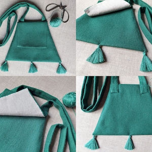 Medieval Pilgrim's Bag, Medieval Pouch, Renaissance Bag, 15th Century ...