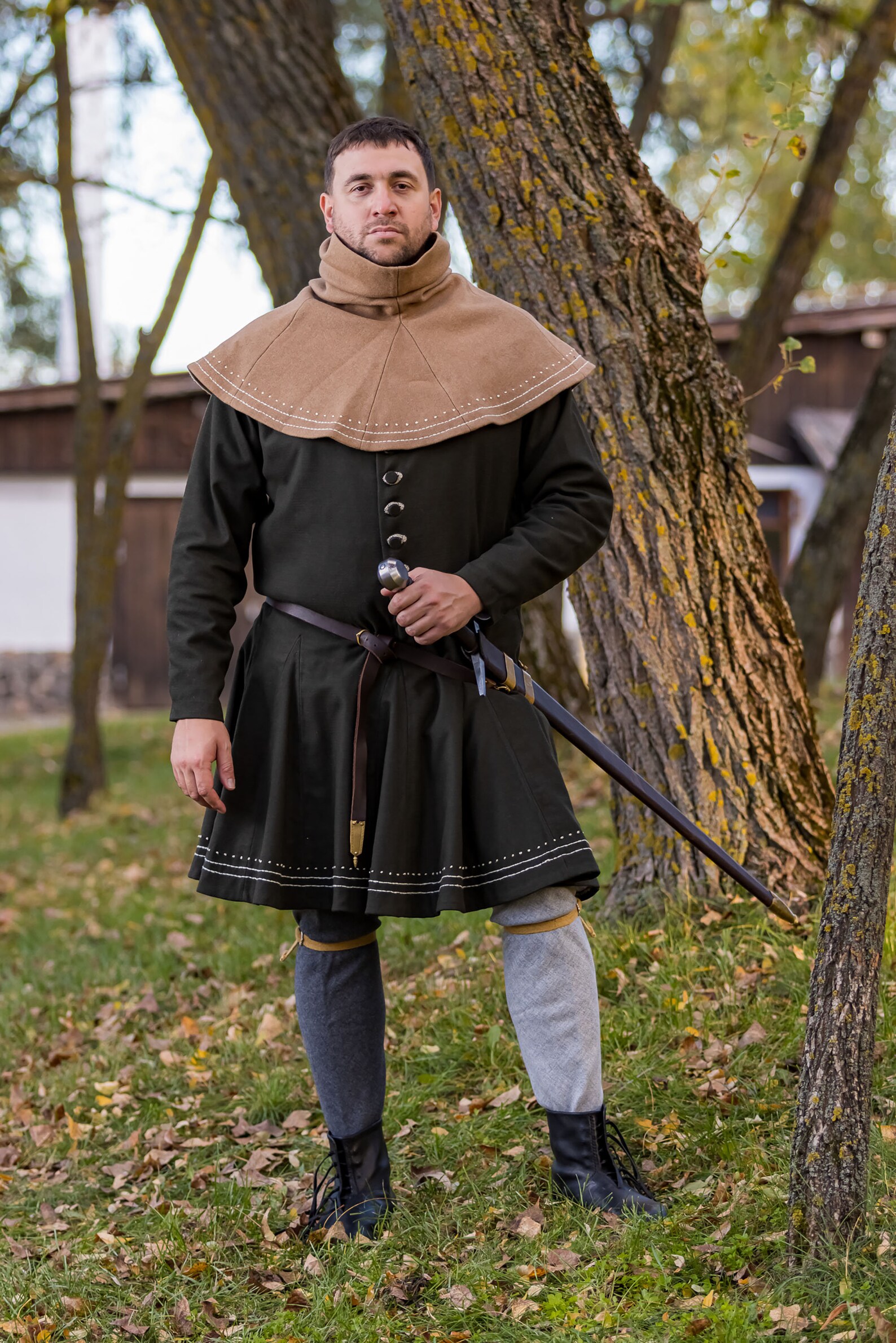 Medieval Hood Medieval Chaperone Viking Hood Reenactment - Etsy Canada