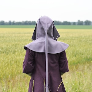 Medieval Chaperone, Medieval Womens Hood, Celtic Hood, Hood 13th - 15th ...