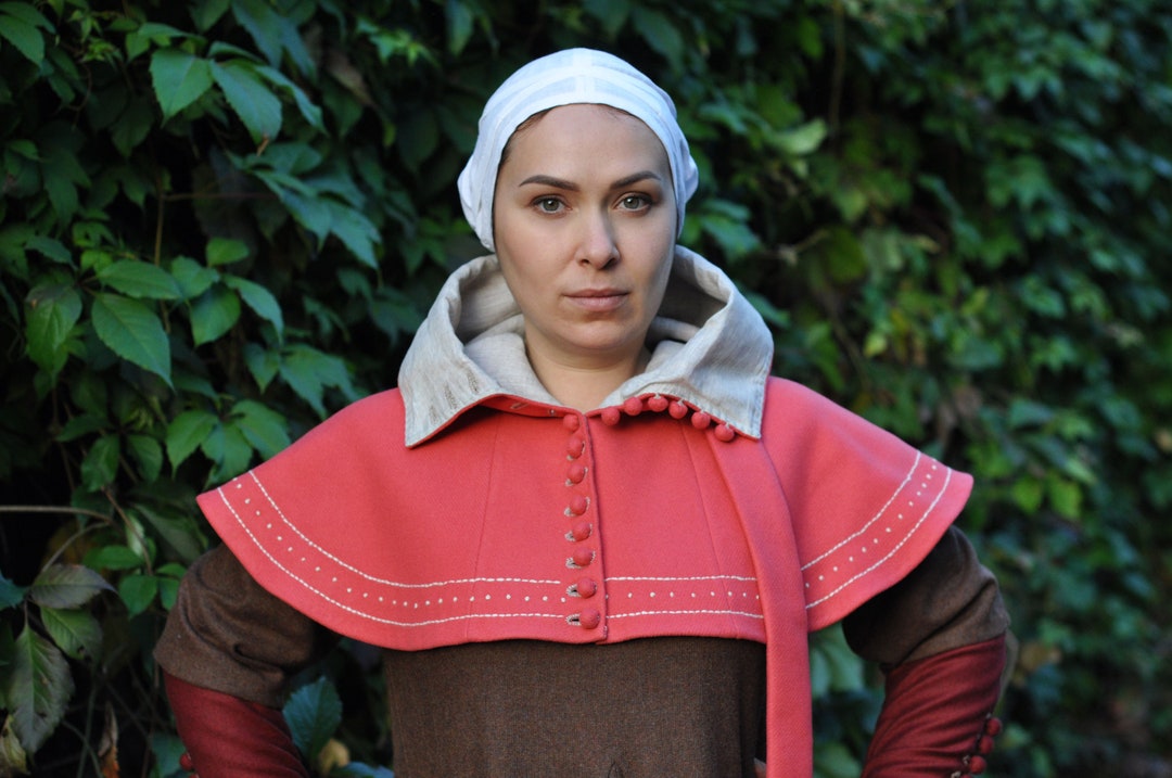 Medieval Hood, Medieval Chaperon, Liripipe Hood, Medieval Hat, Chaperon ...