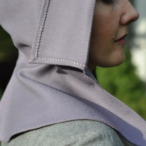 Medieval Hood, Medieval Chaperon, Chaperon Hat, Medieval Open Hood ...