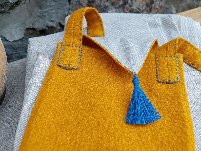 Medieval Bag Medieval Pilgrim Bag Pilgertasche 15th Century - Etsy