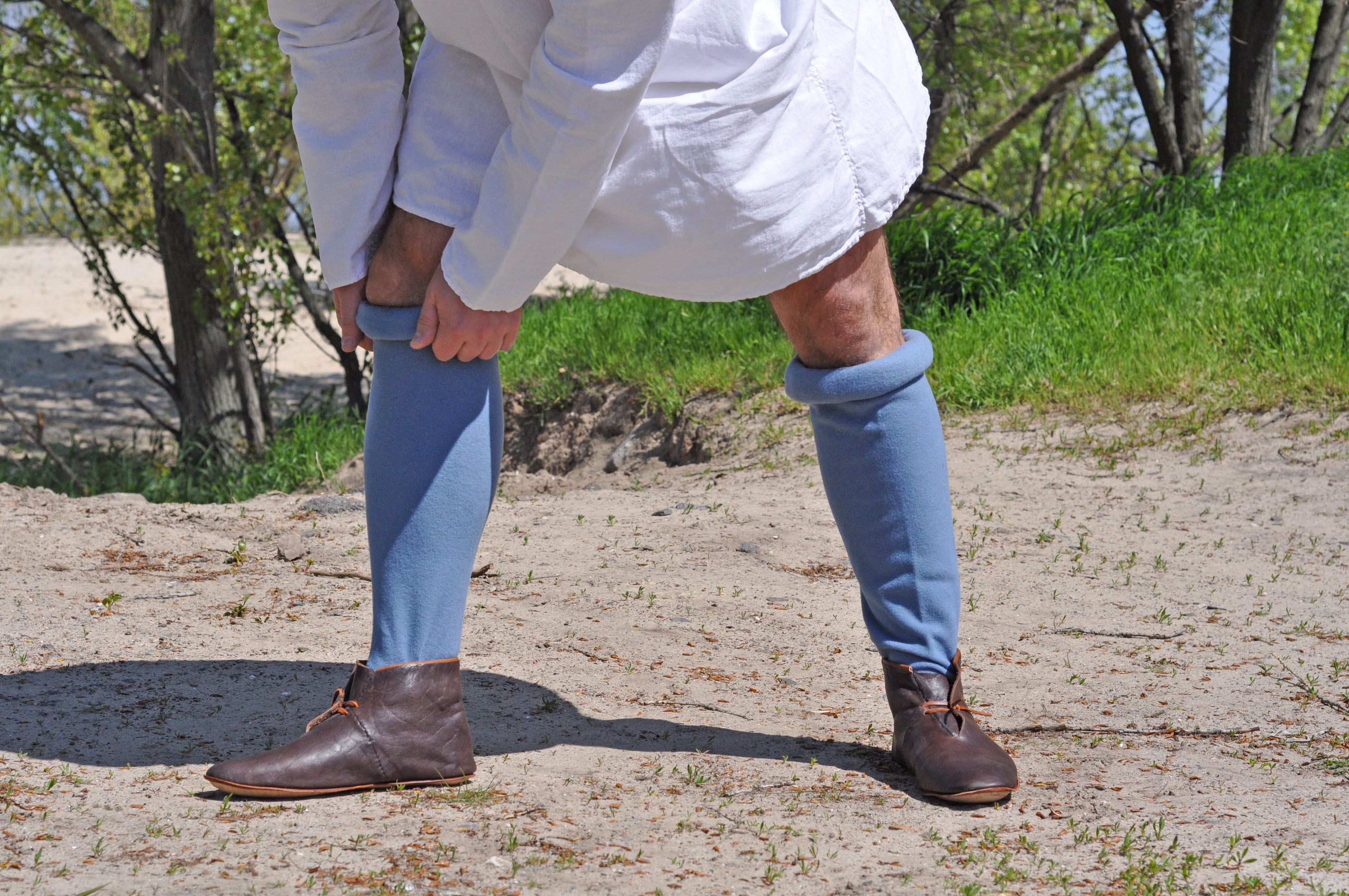 Medieval Hose or Chausses Men's Woolen Short Hose 13th - Etsy UK