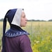 Medieval Hood, Medieval Ladies Open Hood, Middle Age Chaperone ...