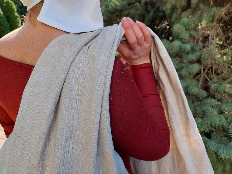 Medieval Shoulder Sack Medieval Linen Bag Historical Bag or - Etsy