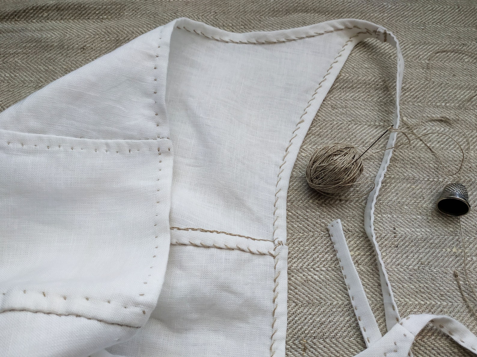 Medieval Linen Coif or Cap Medieval Knight Hat Middle-aged - Etsy