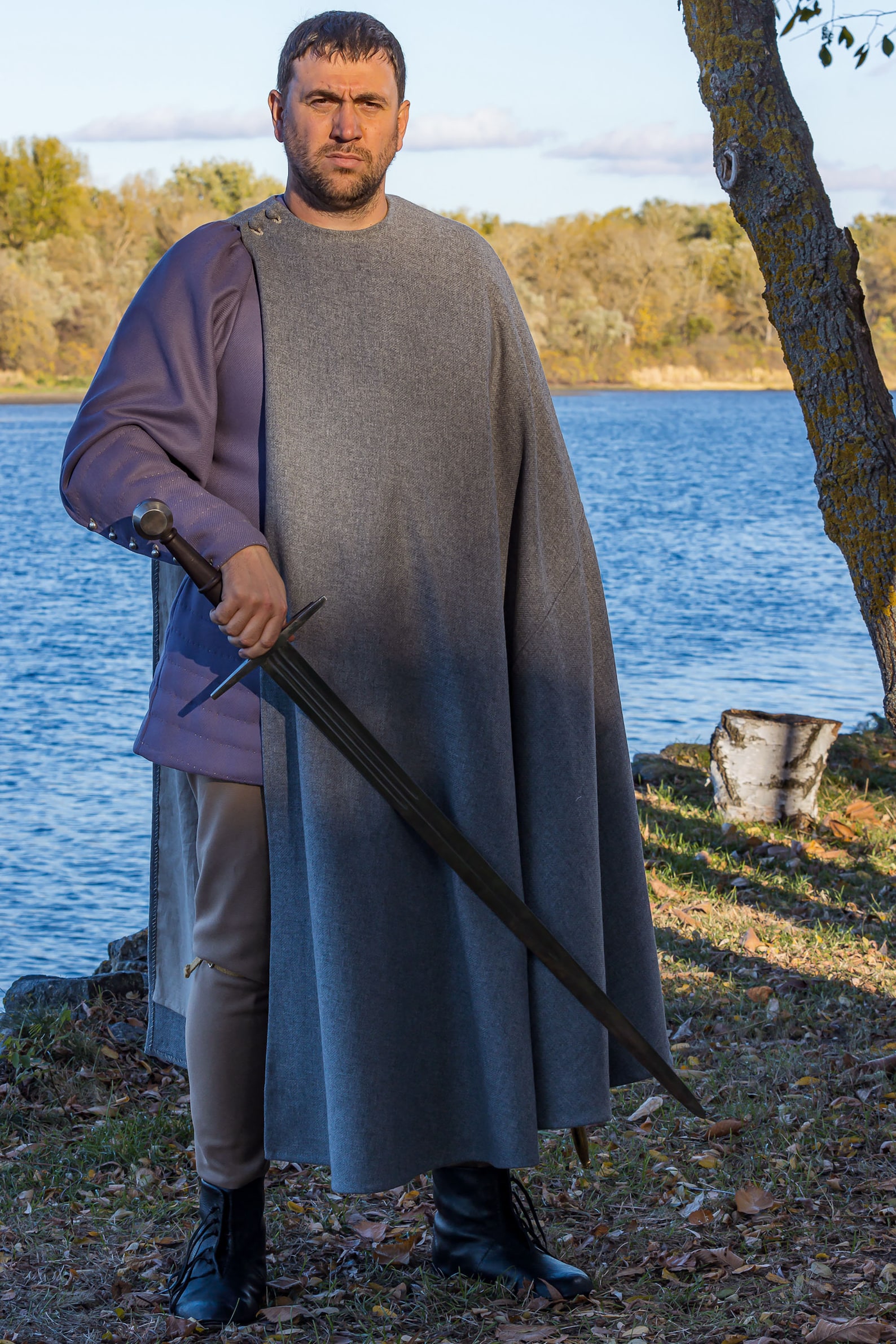 Medieval Cloak Viking Cloak Men's Woolen Cloak or Cape | Etsy