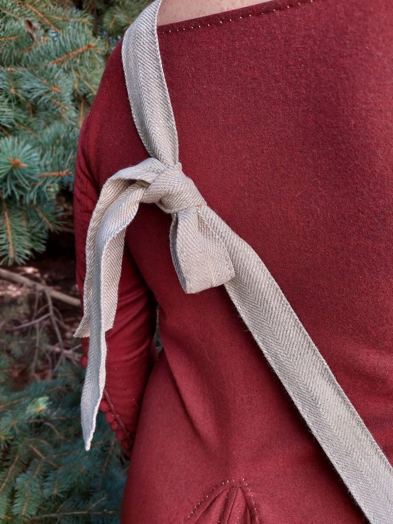 Medieval Linen Bag Pilgrim's Shoulder Bag Bag for - Etsy