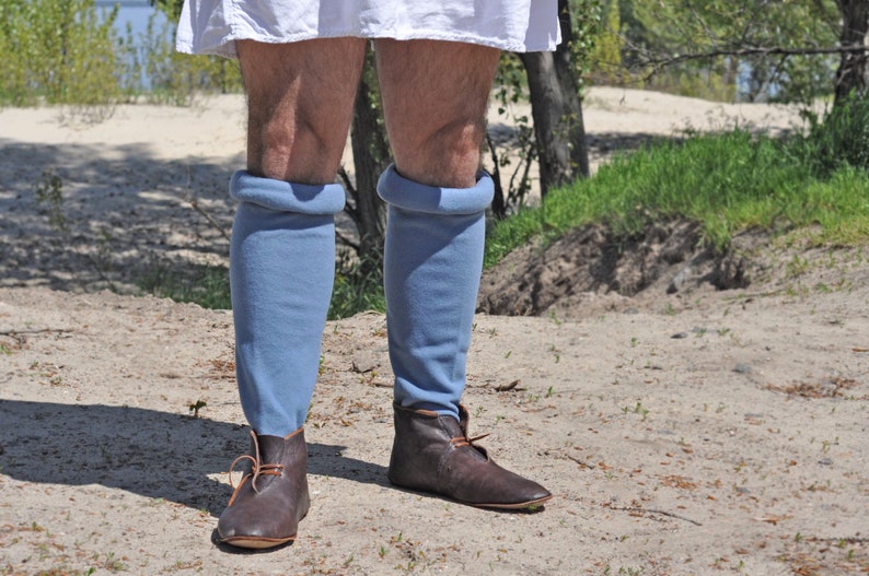 Medieval Men's Short Woolen Hose, 13th - 15th Century Renaissance ...