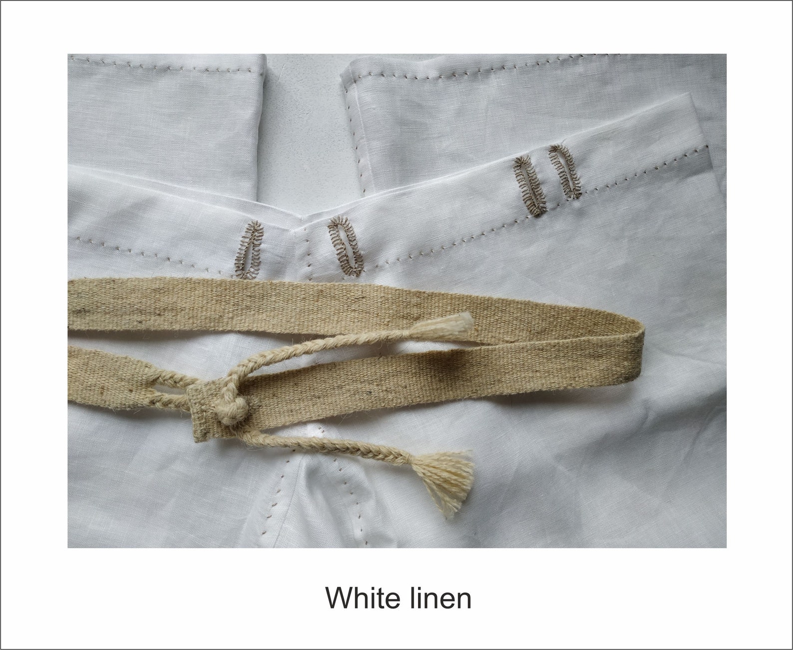 Medieval braies men's linen braies reenactment | Etsy