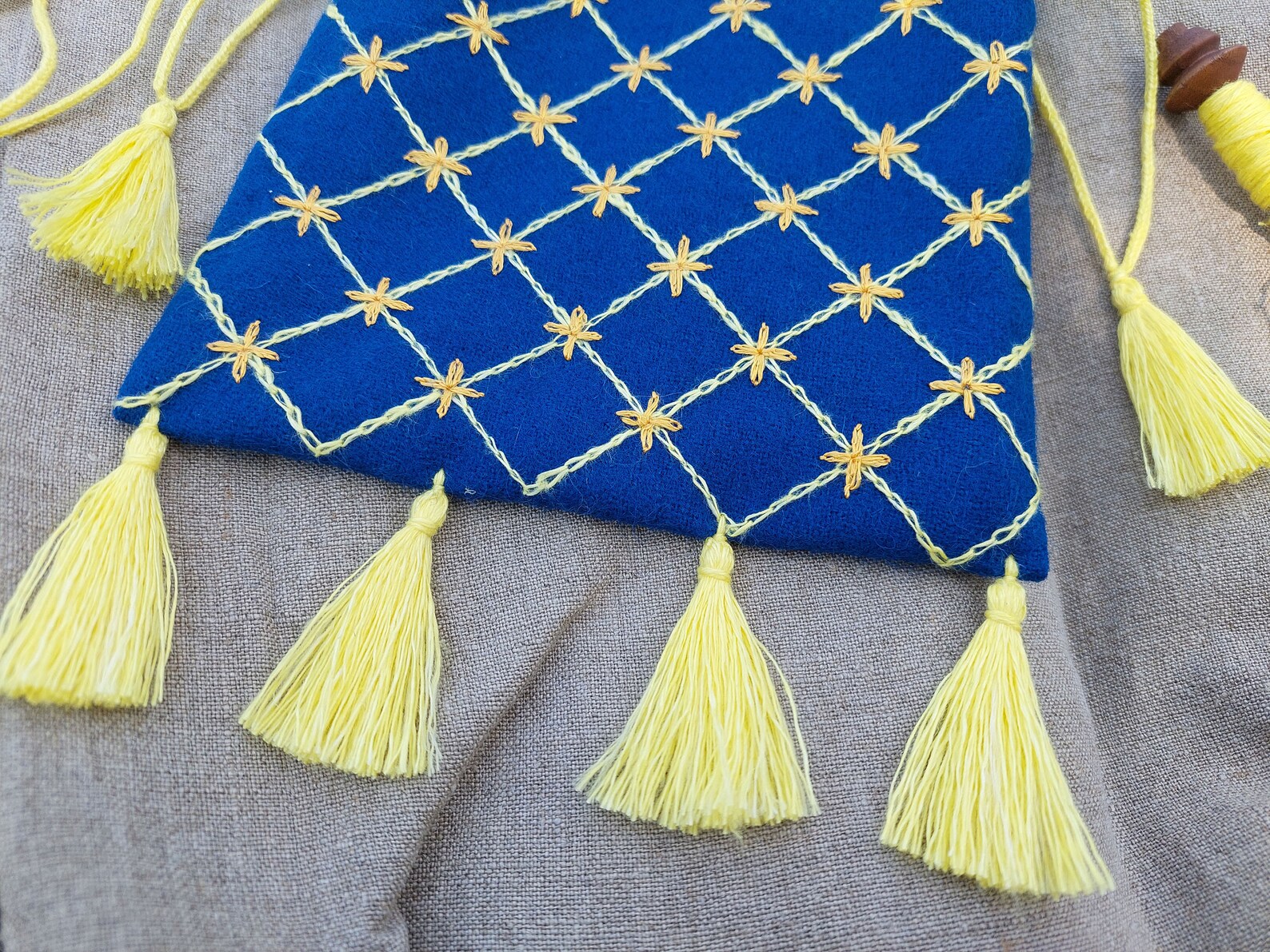 Medieval Purse Medieval Bag Medieval Pouch Medieval Tassle | Etsy