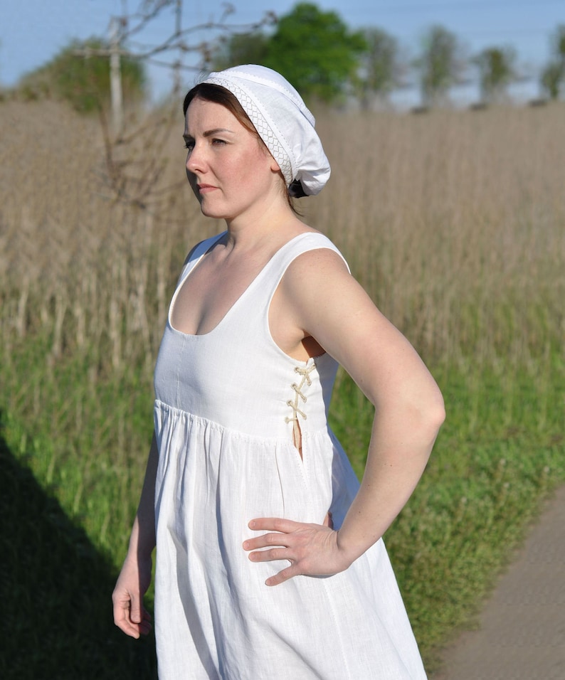 Medieval Shift or Chemise Women's Linen Close-fitting - Etsy
