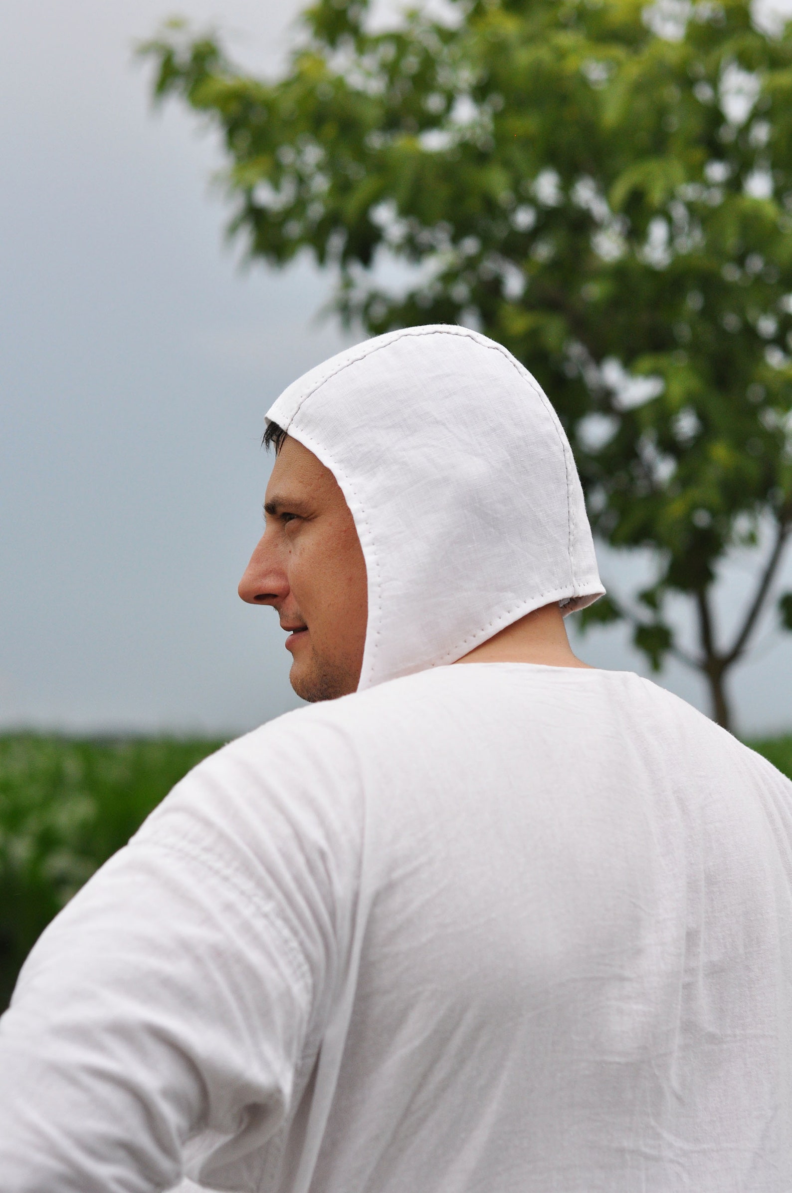 Medieval Linen Coif or Cap Medieval Knight Hat Middle-aged - Etsy UK