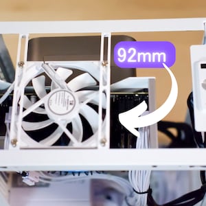 Top Magnetic Fan Mounting Rails 92mm, 80mm, 60mm, 40mm - Etsy