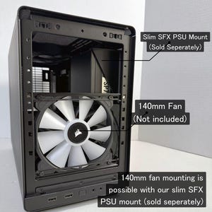 Magnetic Front Fan Rails for Lian Li A3 – Enhance Airflow and Cooling ...