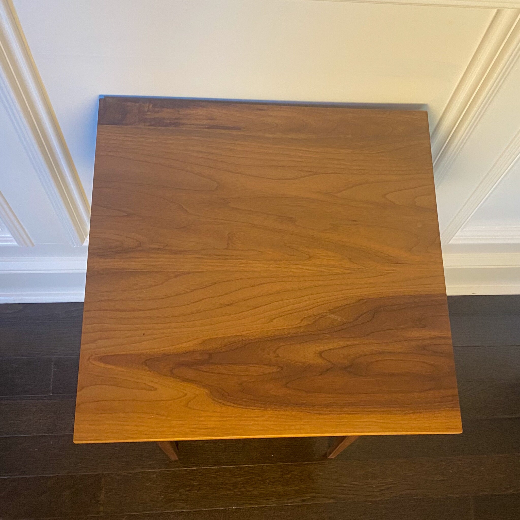 Solid Walnut Shaker Side Table - Etsy