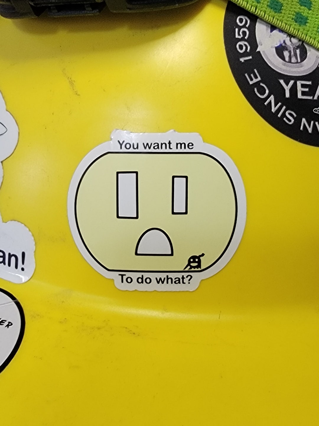 Surprised Socket Sticker 3 Pack - Etsy