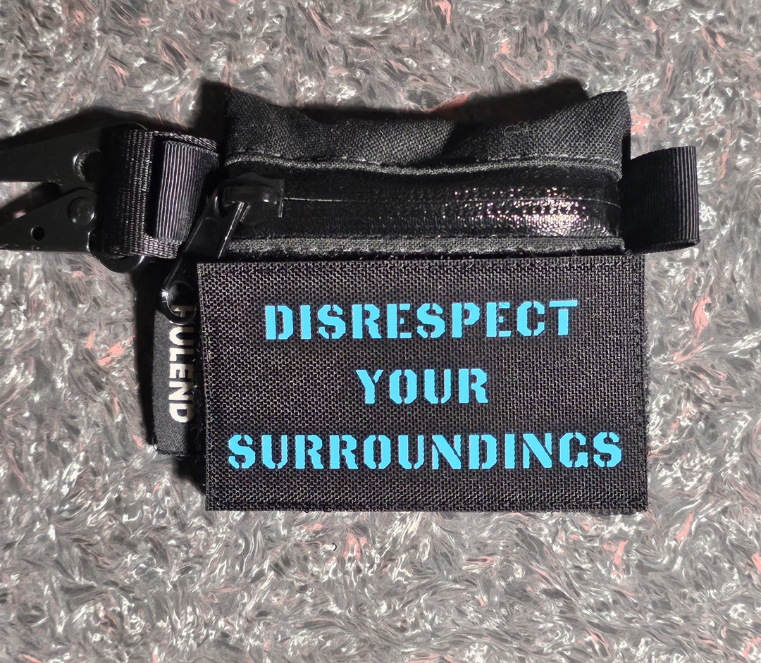 Disrespect Your Surroundings Laser Cut - Etsy