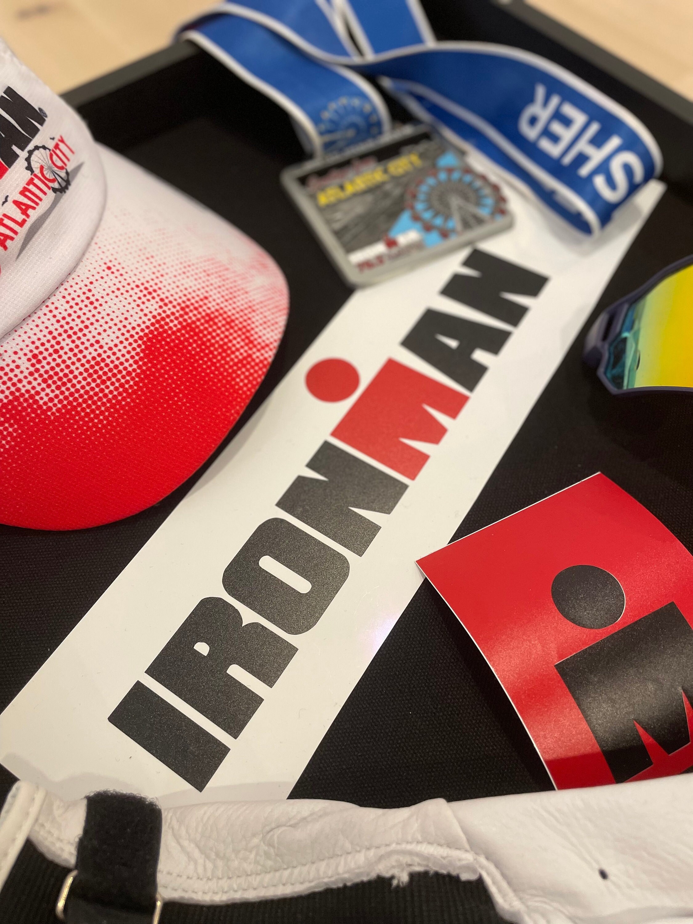 Ironman Triathlon Logo Vector