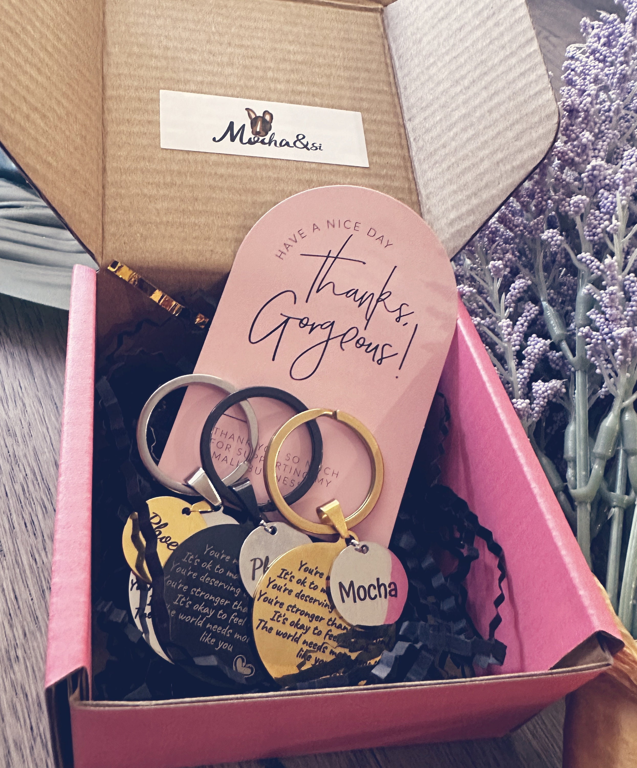 Custom Bible Verse Stainless Steel Keychain/christian Gift/scripture ...