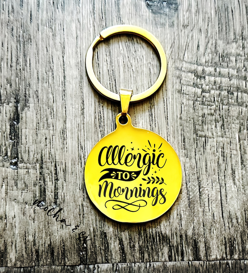 Custom Sarcastic Keychains,funny Keychains, Funny Quotes Keychain ...