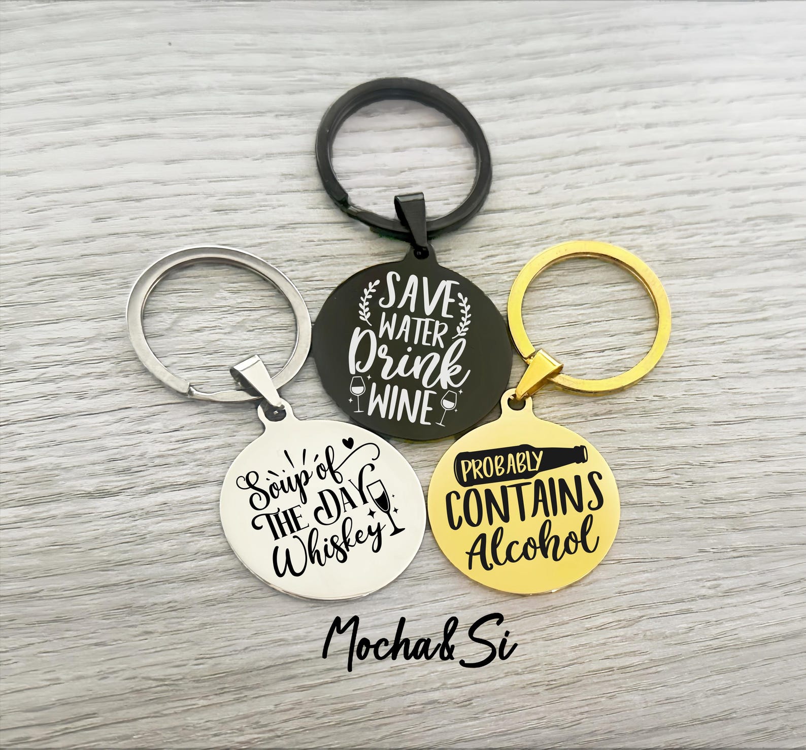 Custom Alcohol Keychain,need Beer Keychain,funny Keychains,drinking ...