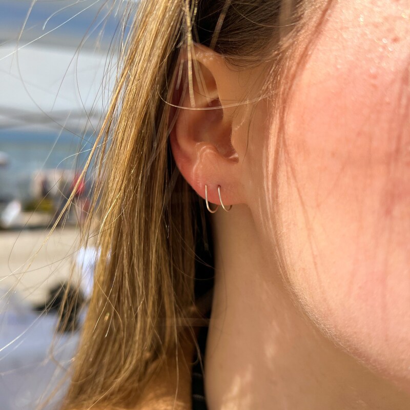 Double Lobe Piercing - Etsy