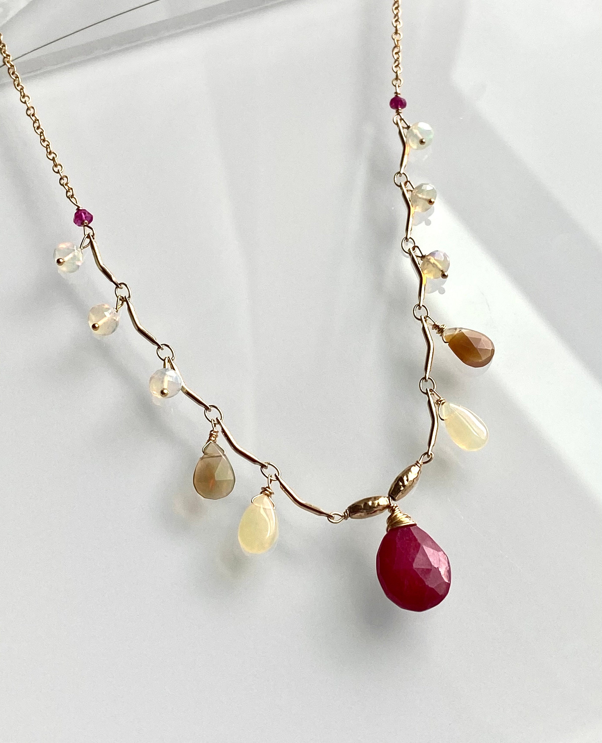 Ruby Opal Jewelry, Opal Earrings, Opal Necklace, Opal Jewelry on Sale ...