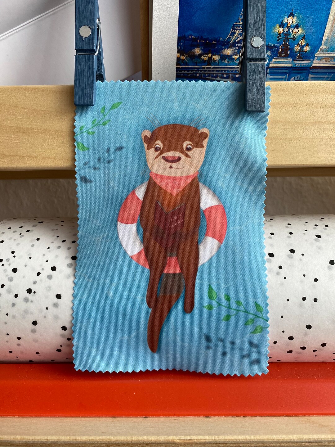 Otter Glass Cleaning Cloth Glasses Cleaning Cloths With otter Reading ...
