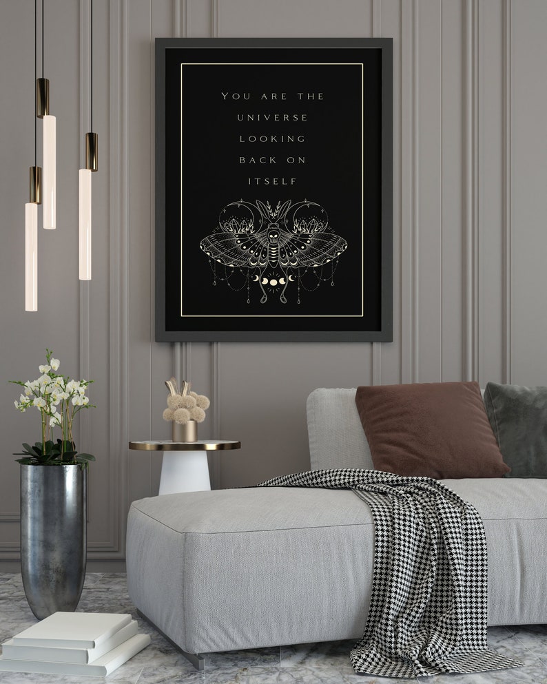 Alan Watts Motivational Poem Art Posters Poetry Wall Art - Etsy