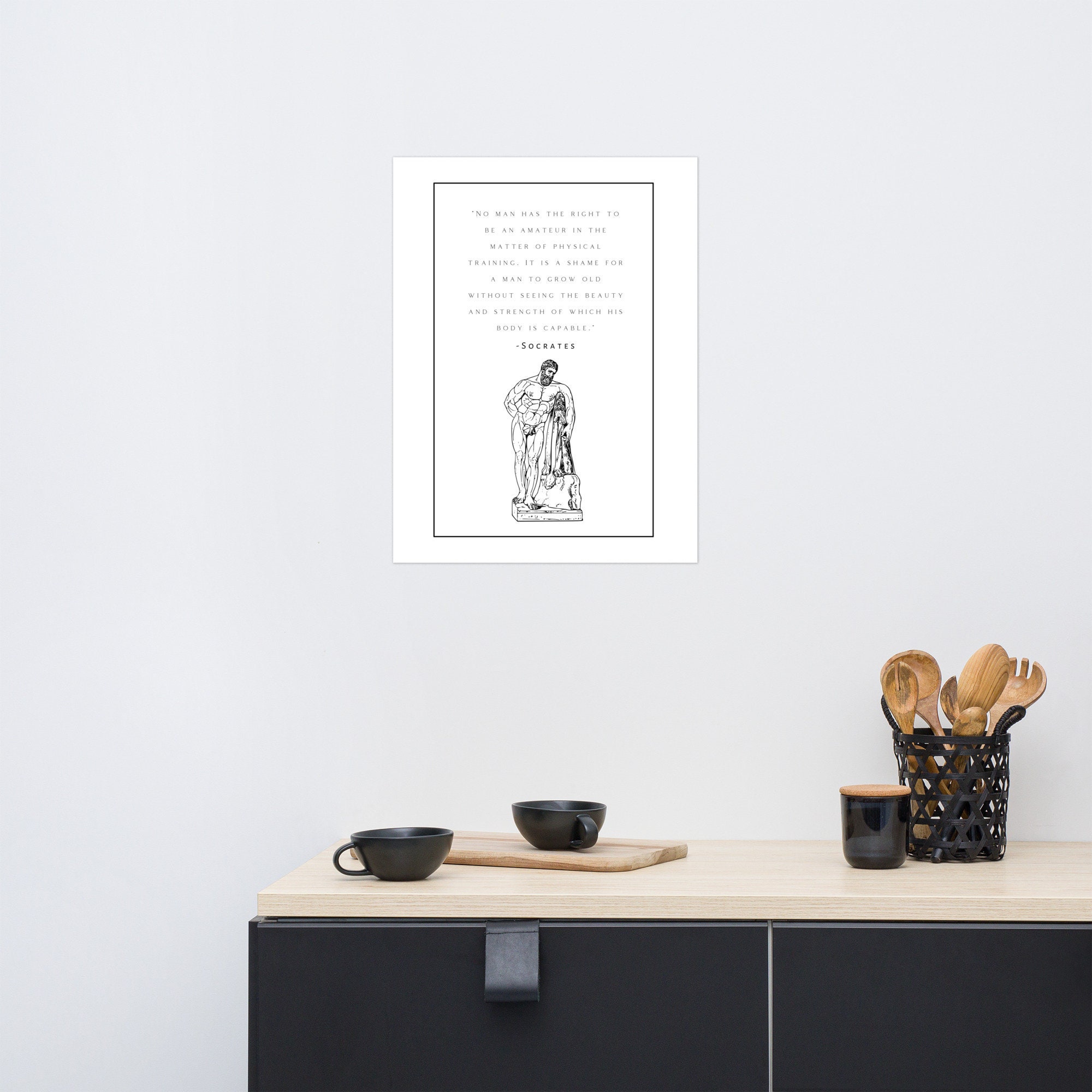 Socrates Poem Posters Motivational Quote Art Print Poetry - Etsy