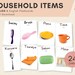 Household Items TAGALOG Flash Cards With English Translation ...