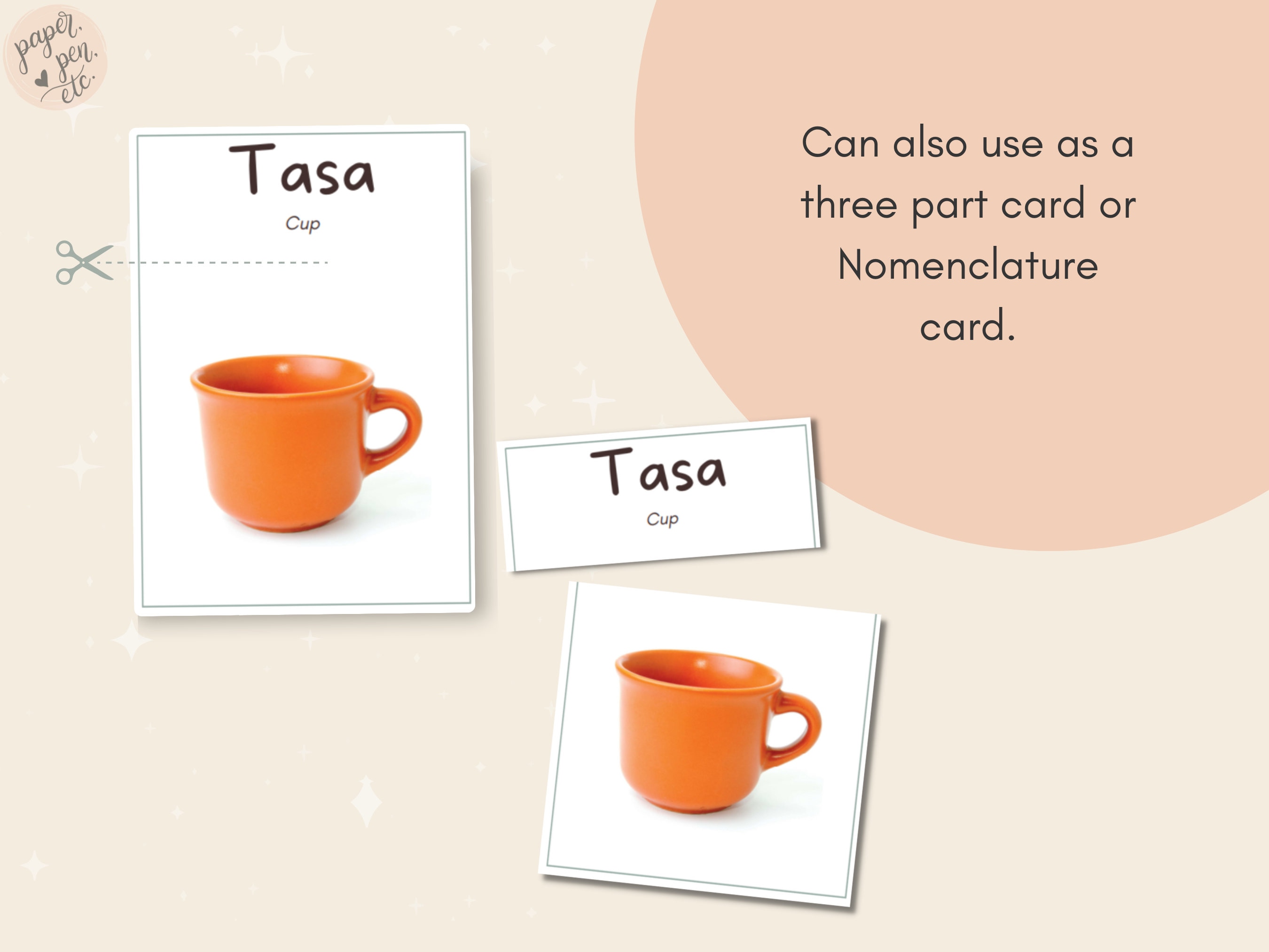 Household Items TAGALOG Flash Cards With English Translation ...