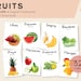 Fruits TAGALOG Flash Cards With English Translation | Bilingual Cards ...