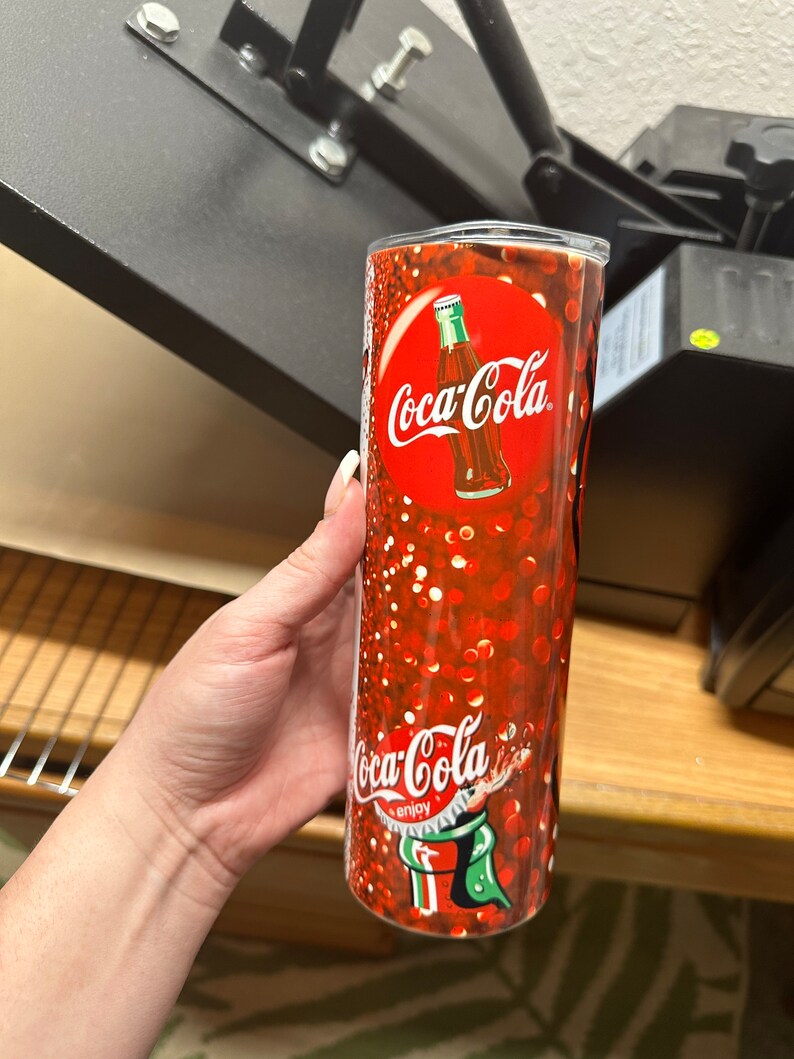 This Girl Runs on Coca Cola Tumbler - Etsy
