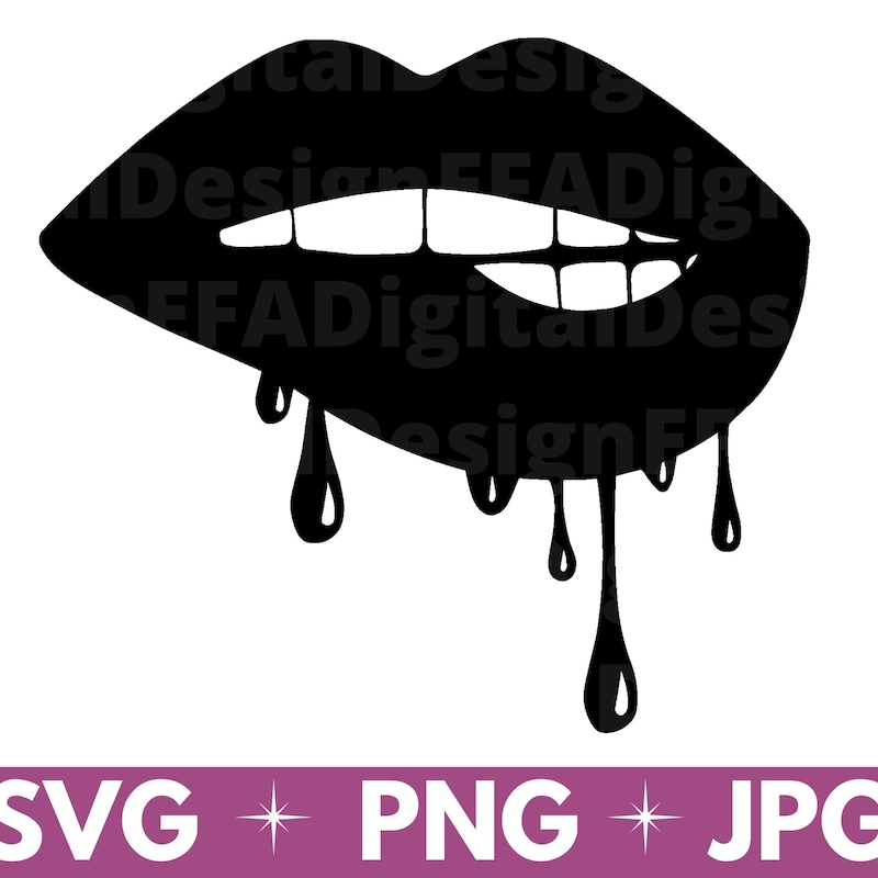 Lips Svg - Etsy
