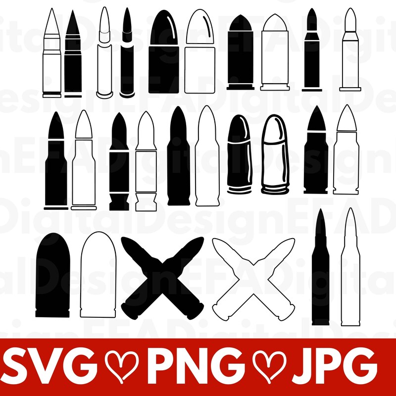 Bullet Svg - Etsy