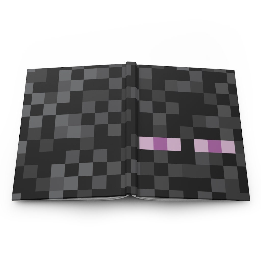 Hardcover Journal for Minecraft Fans, Lined, 75 Pages - Etsy