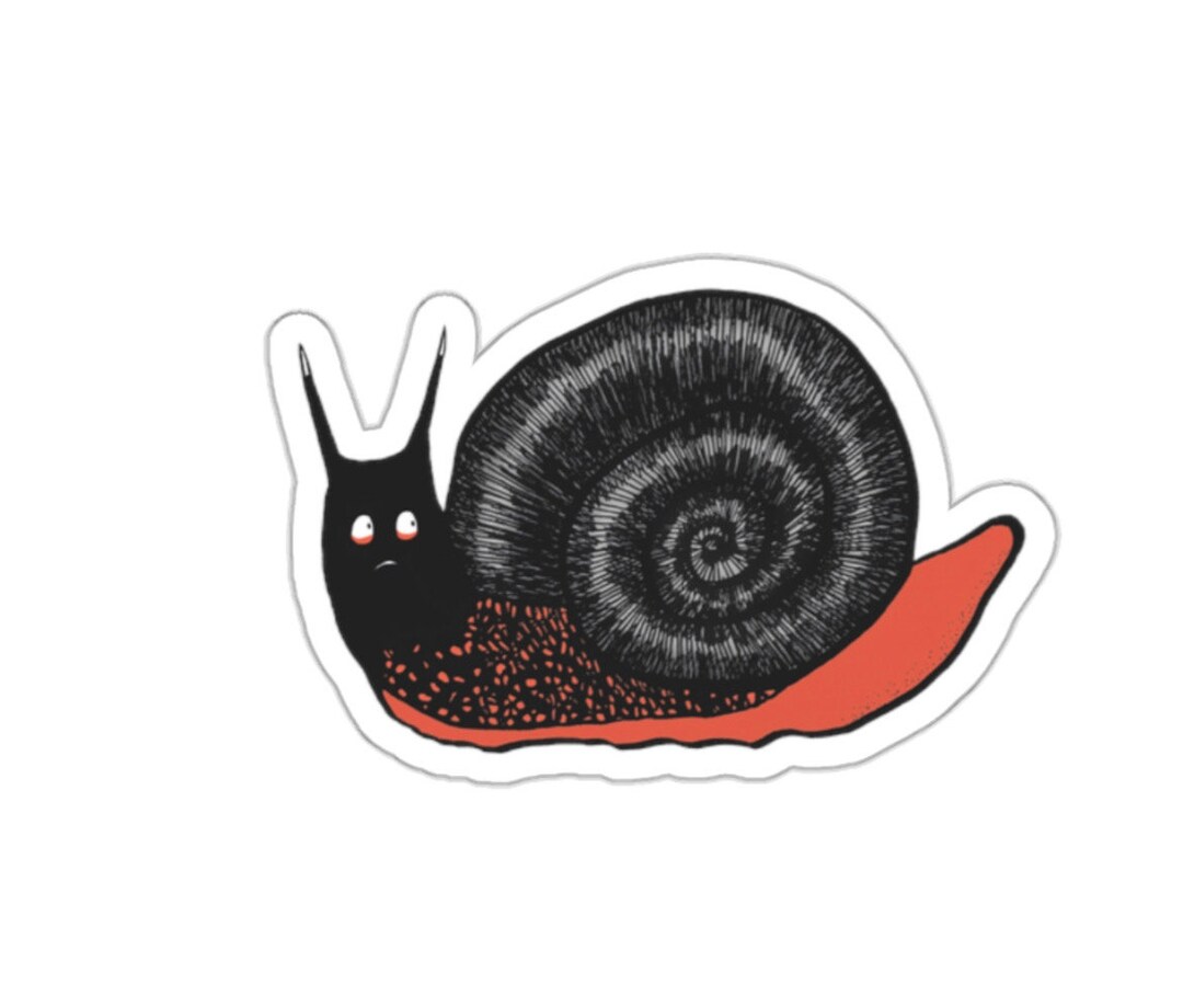 Fire Snail Slug Sticker - 4” Wide - High Quality Weatherproof Sticker ...